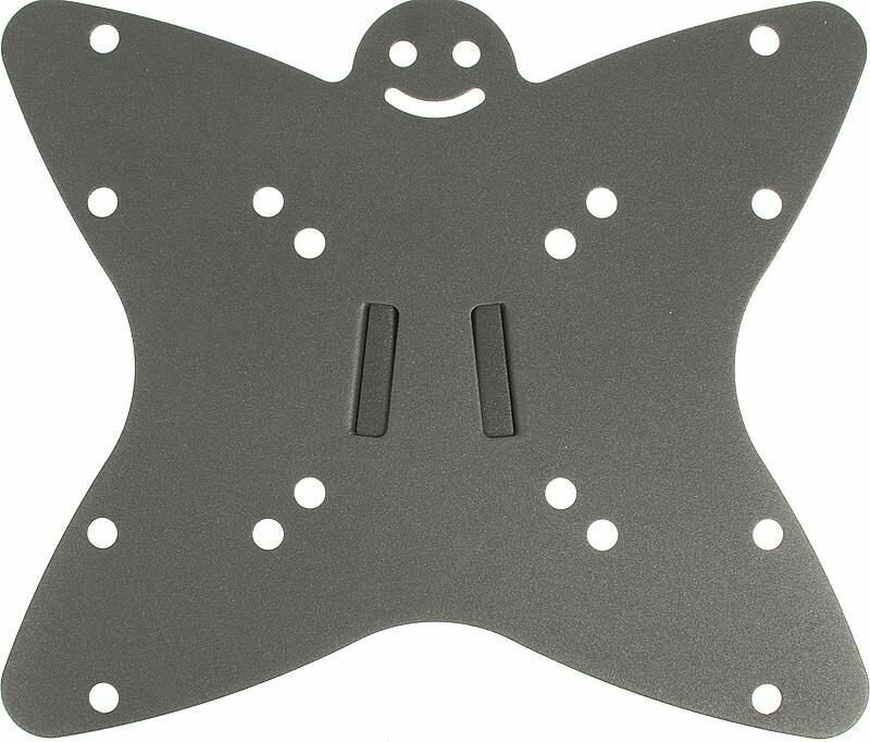 Кронштейн для телевизора Holder LCDS-5049 металлик 19-32 макс.30кг настенный фиксированный