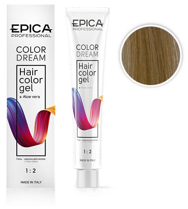 EPICA PROFESSIONAL Colordream Гель-краска 10.32 светлый блондин бежевый, 100 мл.