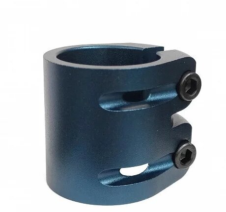 Зажим 2 болта С, HIC, (DRACO) blue