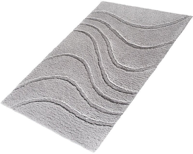 Коврик для ванной комнаты Ridder La Ola 60x90 729307 Серый, стильный дизайн