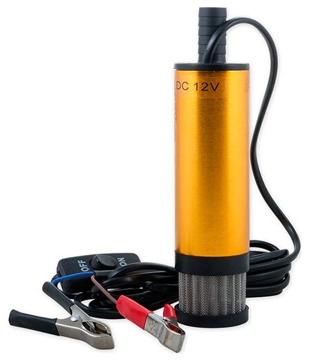 Насос для перекачки топлива погружной 12V АвтоDело 42052 с фильтром
