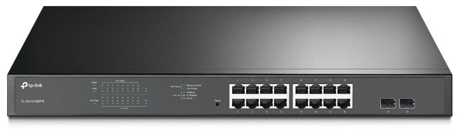 Коммутатор управляемый TP-Link TL-SG1218MPE
