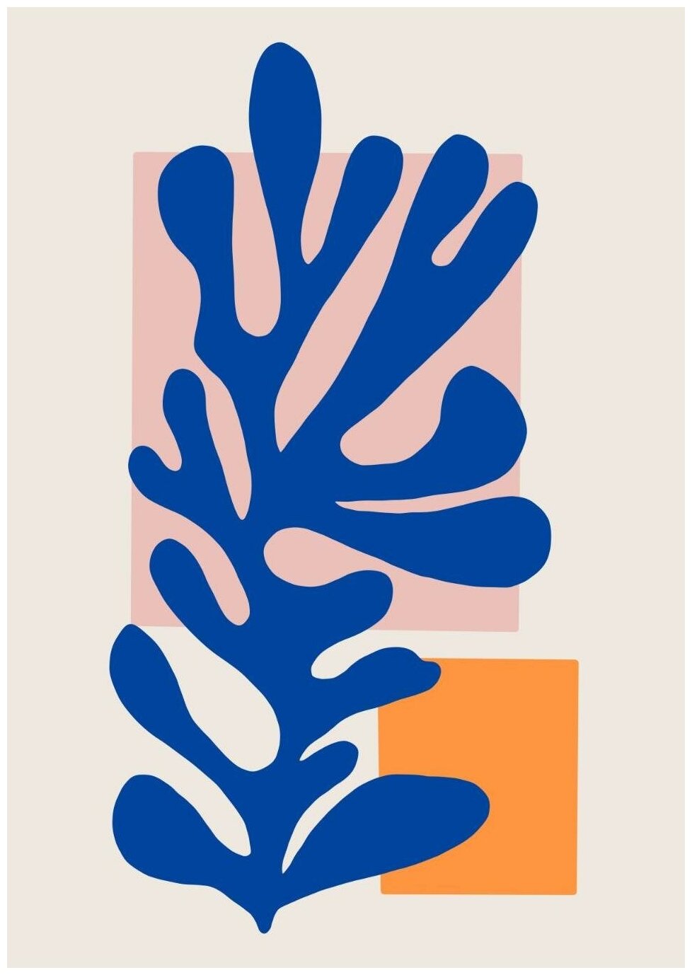 Постер / Плакат / Картина Анри Матисс - Веточка 40х50 см в подарочном тубусе