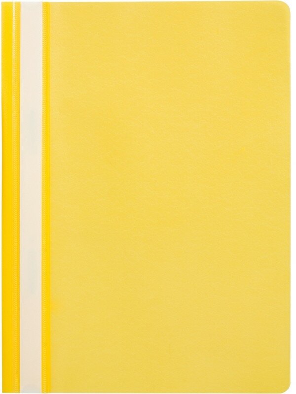 Папка скорос-тель A4 Attache Economy (100/110) желтый 10шт/уп Россия 875570