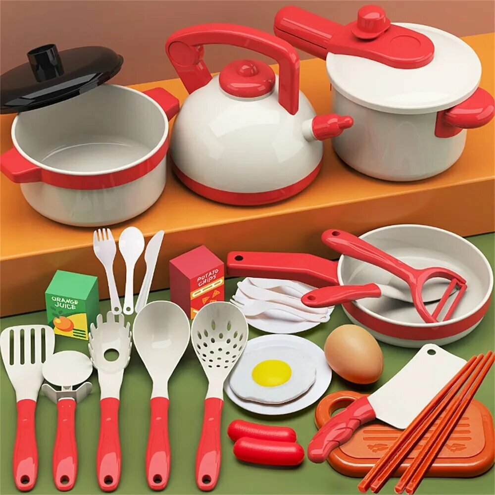 Детский игровой домик, кухня, маленький игрушечный набор для резки овощей, готовки, готовки, нарезки фруктов для мальчиков и девочек, имитация кухонных принадлежностей