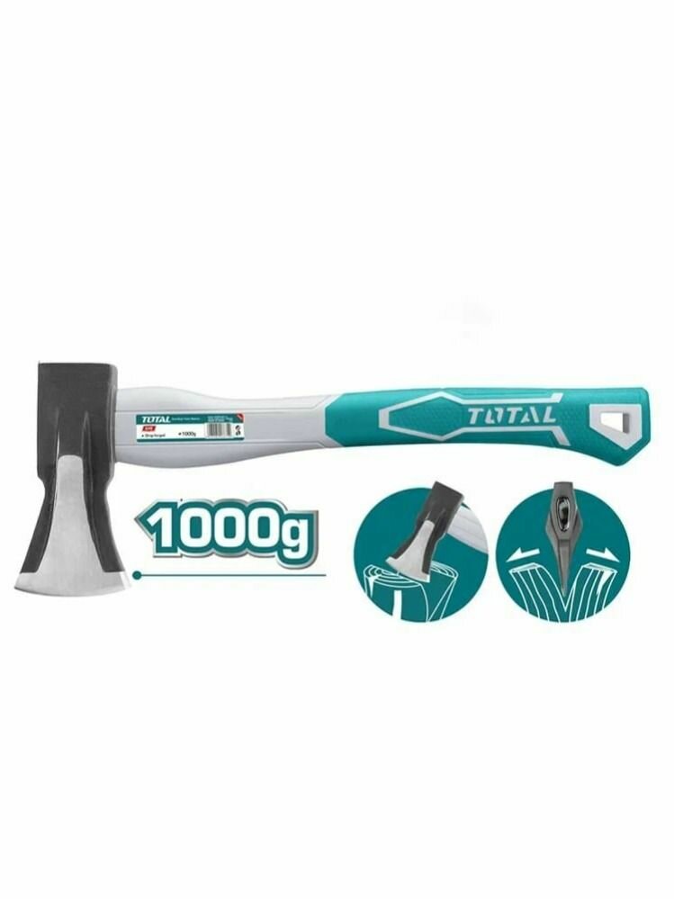 Топор-колун с рассекателями 1000 г. TOTAL THT798016
