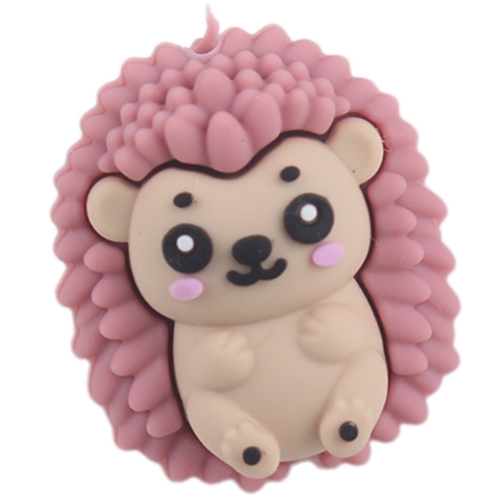 Силиконовые Рассыпчатые Бусины DIY Hedgehog Силиконовые Бусины-Бобовая Паста