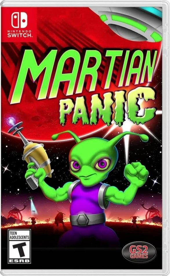 Игра Martian Panic для Switch (Английская версия)