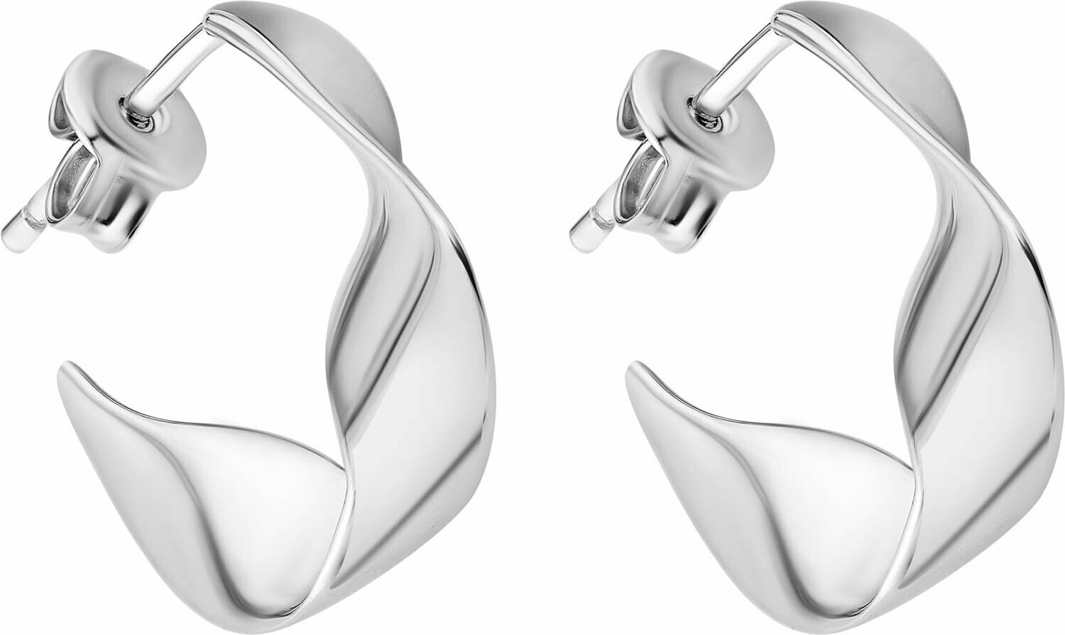 Серьги Alissa, серебро, 925 проба, родирование