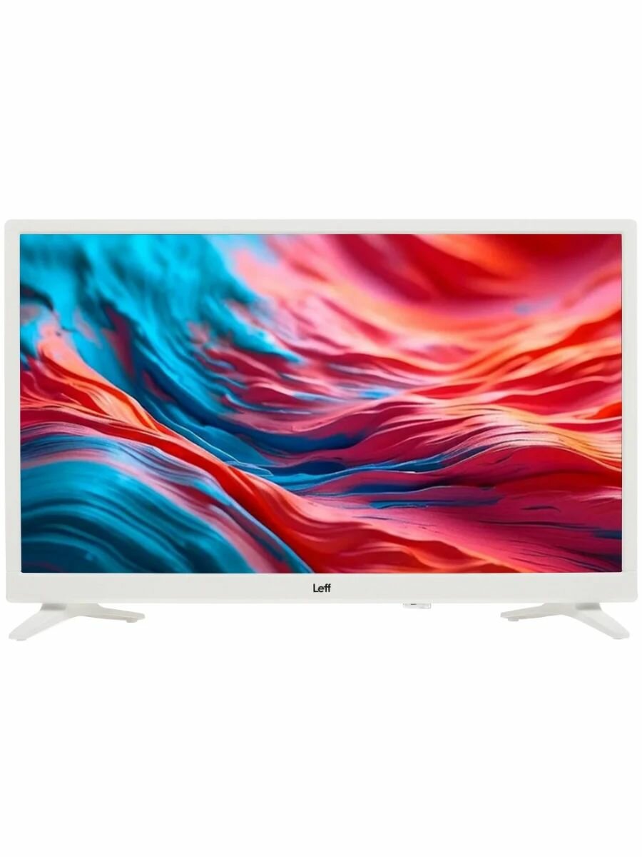 Телевизор Leff "40F691T", диагональ 40", разрешение Full HD, поддержка Smart TV, белый