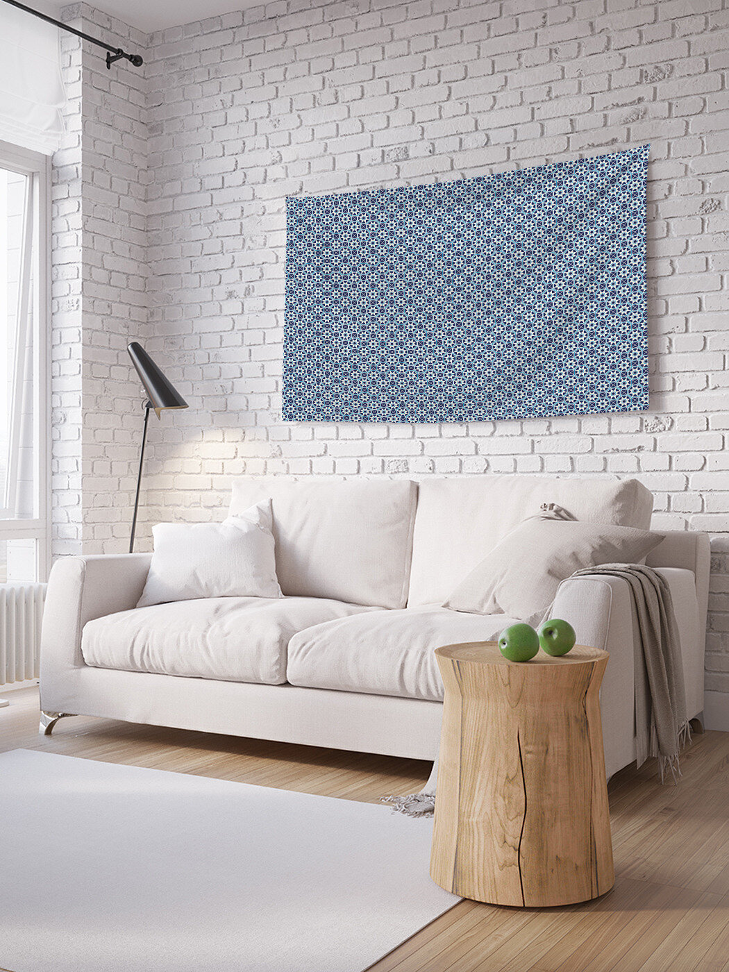 Горизонтальное фотопанно на стену JoyArty "Восхитительный апрель", из ткани, 100х150 см