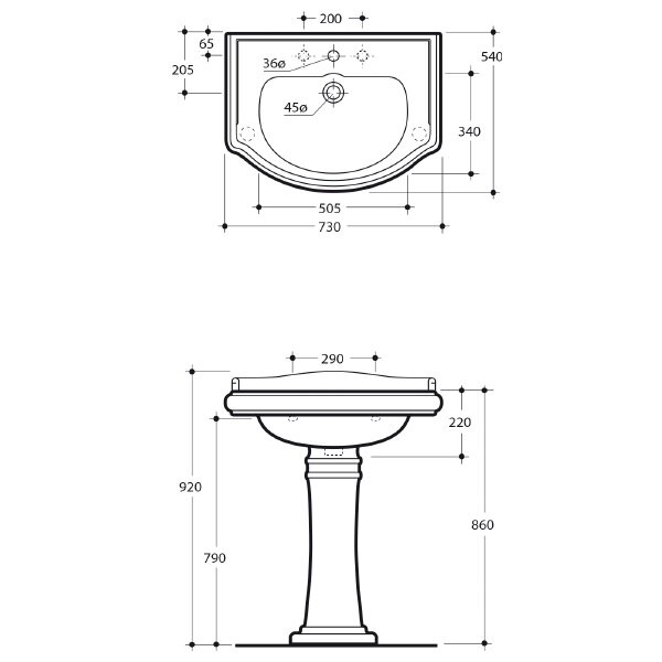 Раковина Migliore Bella 20604 (ML. BLL-25.073. BI)