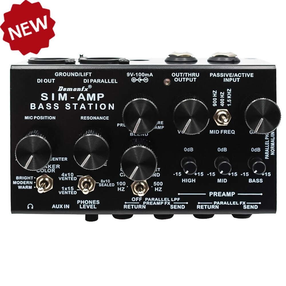 DemonFX Sim-Amp Bass Station (новый)