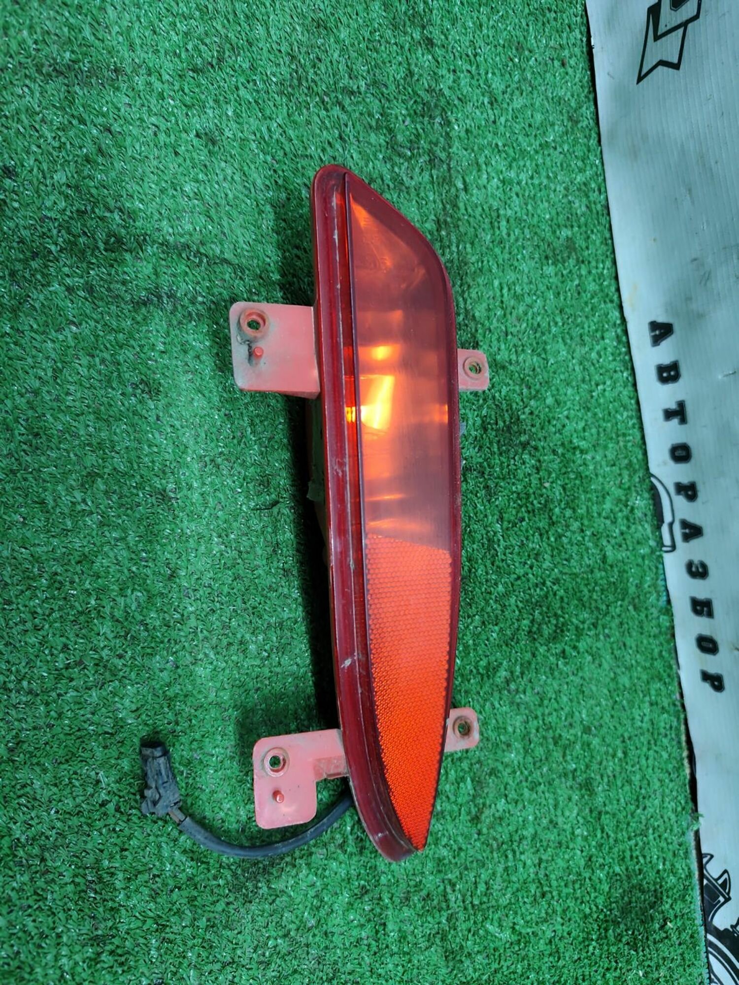 Фара противотуманная левая с пробегом