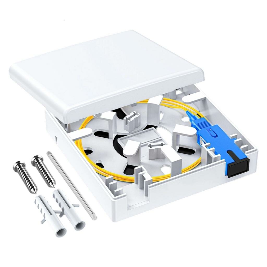 Волоконно-оптическая панель 86 типа, Отрезок провода с фланцем S C - одинокий