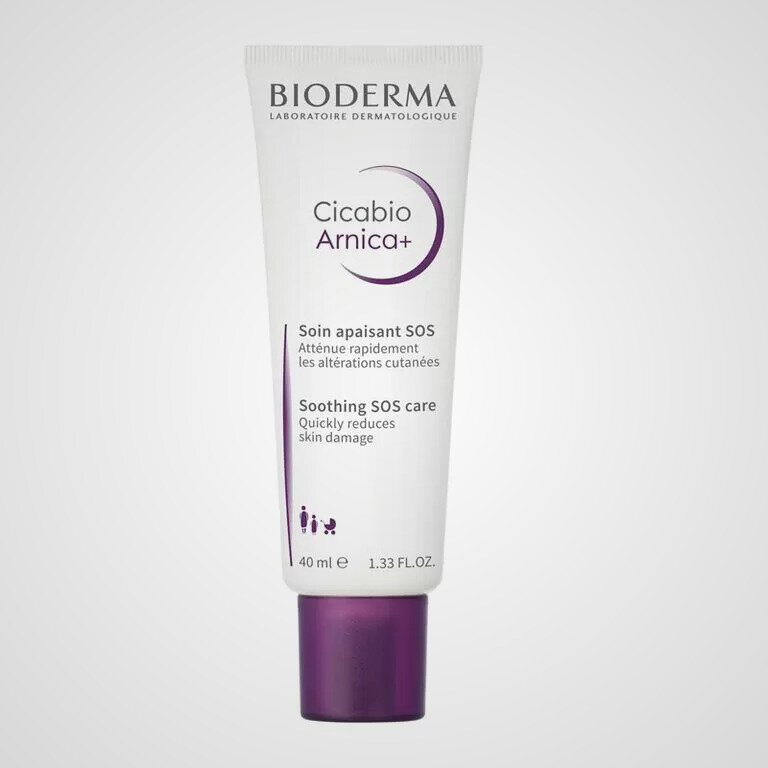 Цикабио Арника + Крем 40 мл BIODERMA Cicabio Arnica+ Soothing SOS care Крем 40 мл