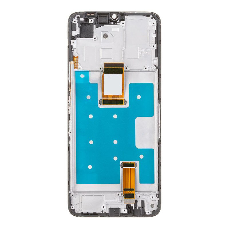 Дисплей (экран) в сборе с тачскрином для Huawei Honor X5 Plus (WOD-LX1) черный с рамкой (Premium LCD) / 720x1612