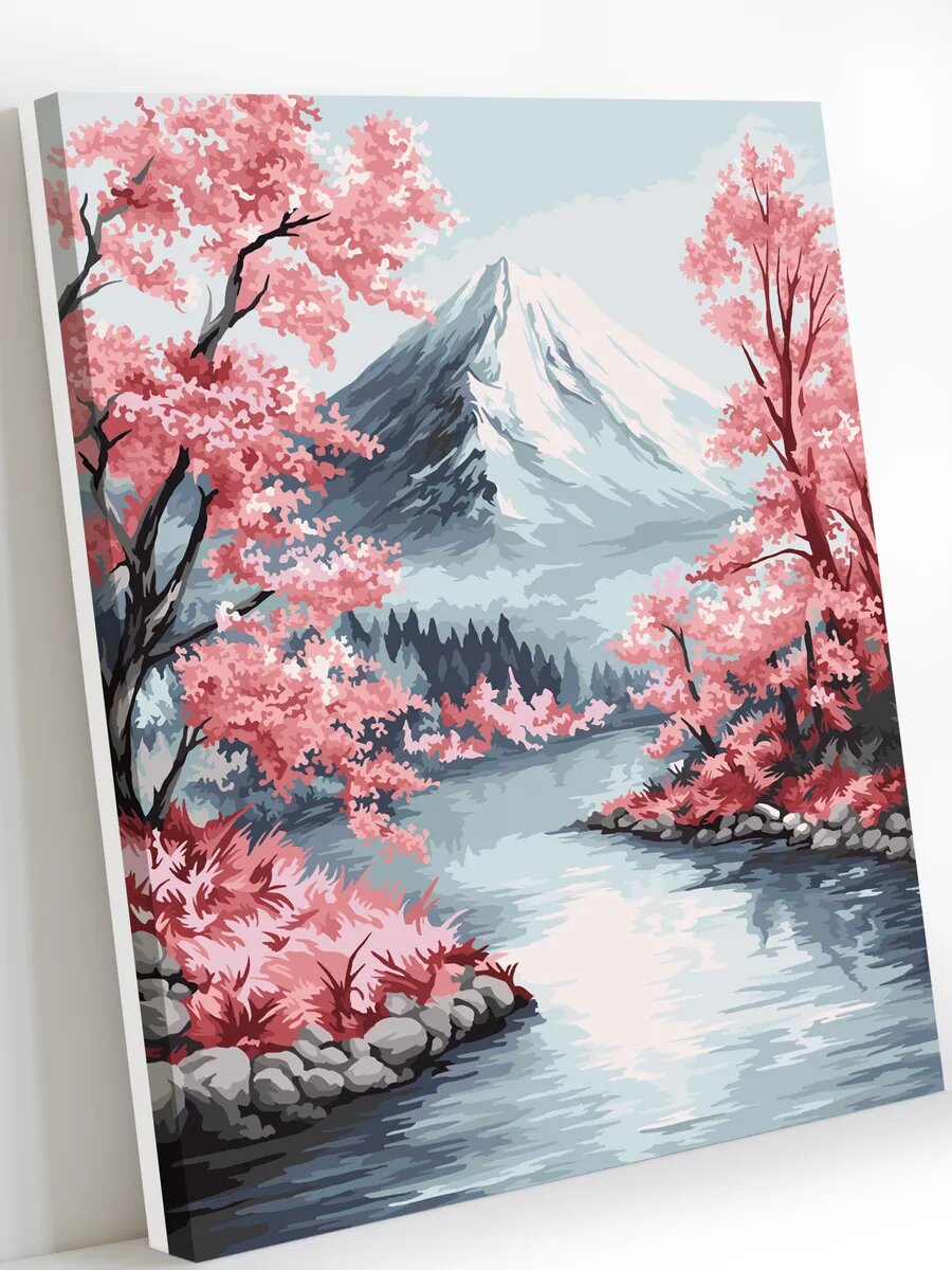 Величие и безмятежность Картина по номерам на холсте 40х50