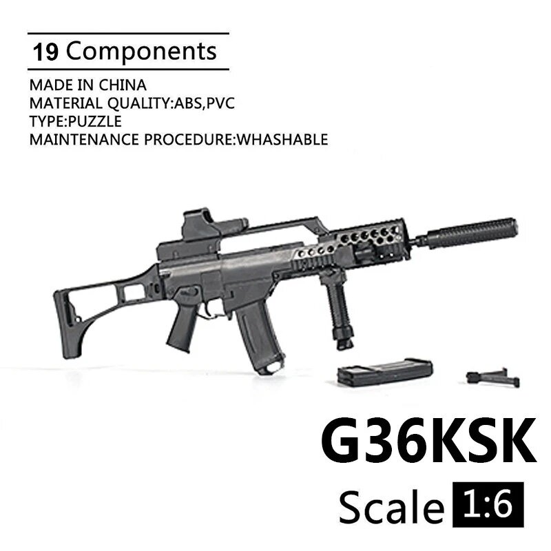 Игрушечная винтовка AK47 1/6, пластик