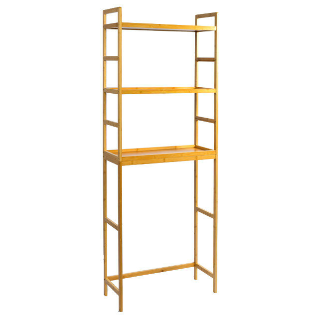 Стеллаж Vitarta Bamboo BA0026A, 170х63.5х26см, бежевый