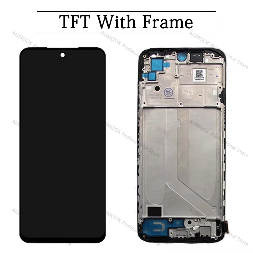 Новый протестированный дисплей для Xiaomi Redmi Note 10S, дигитайзер ЖК-экрана для TFT-With-Frame