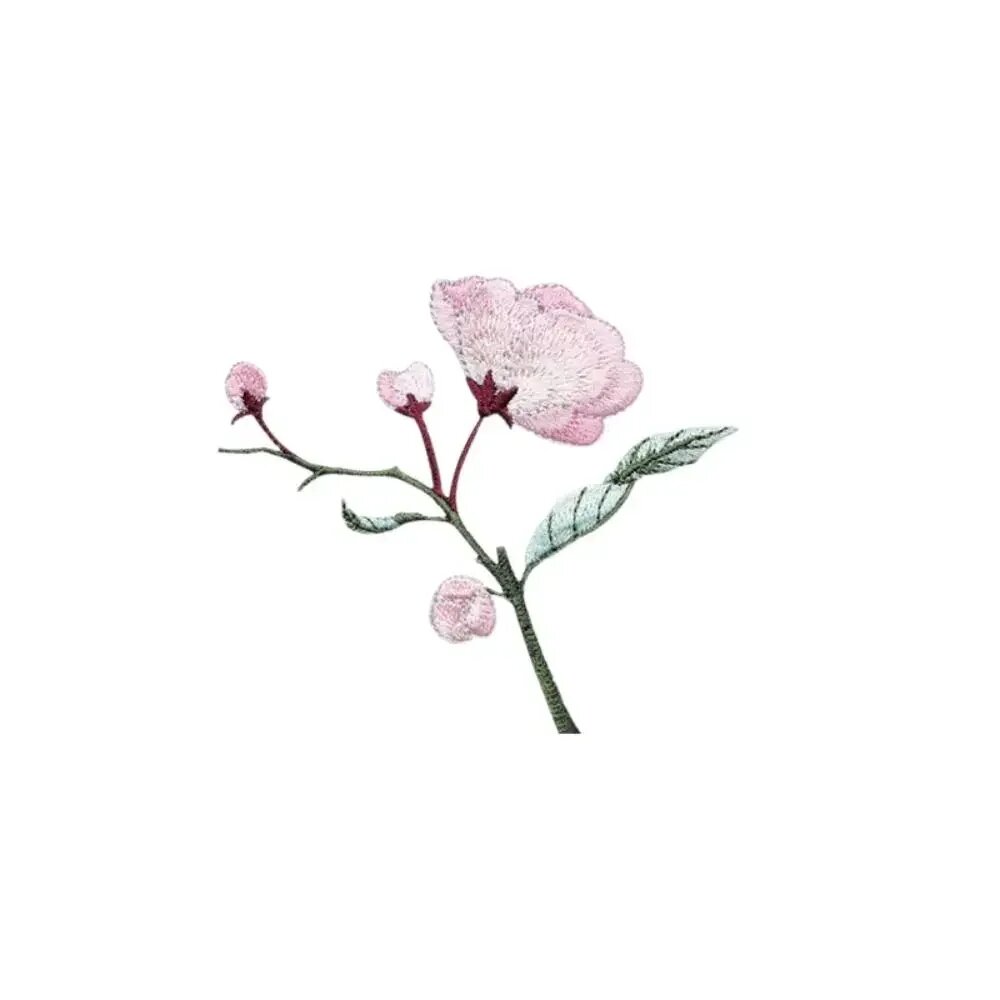 Аппликация цветочная pink-Style A