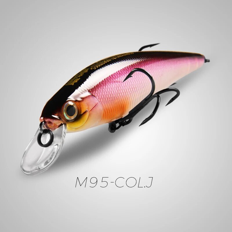 Воблеры BEARKING Squad Minnow разных цветов M95-J