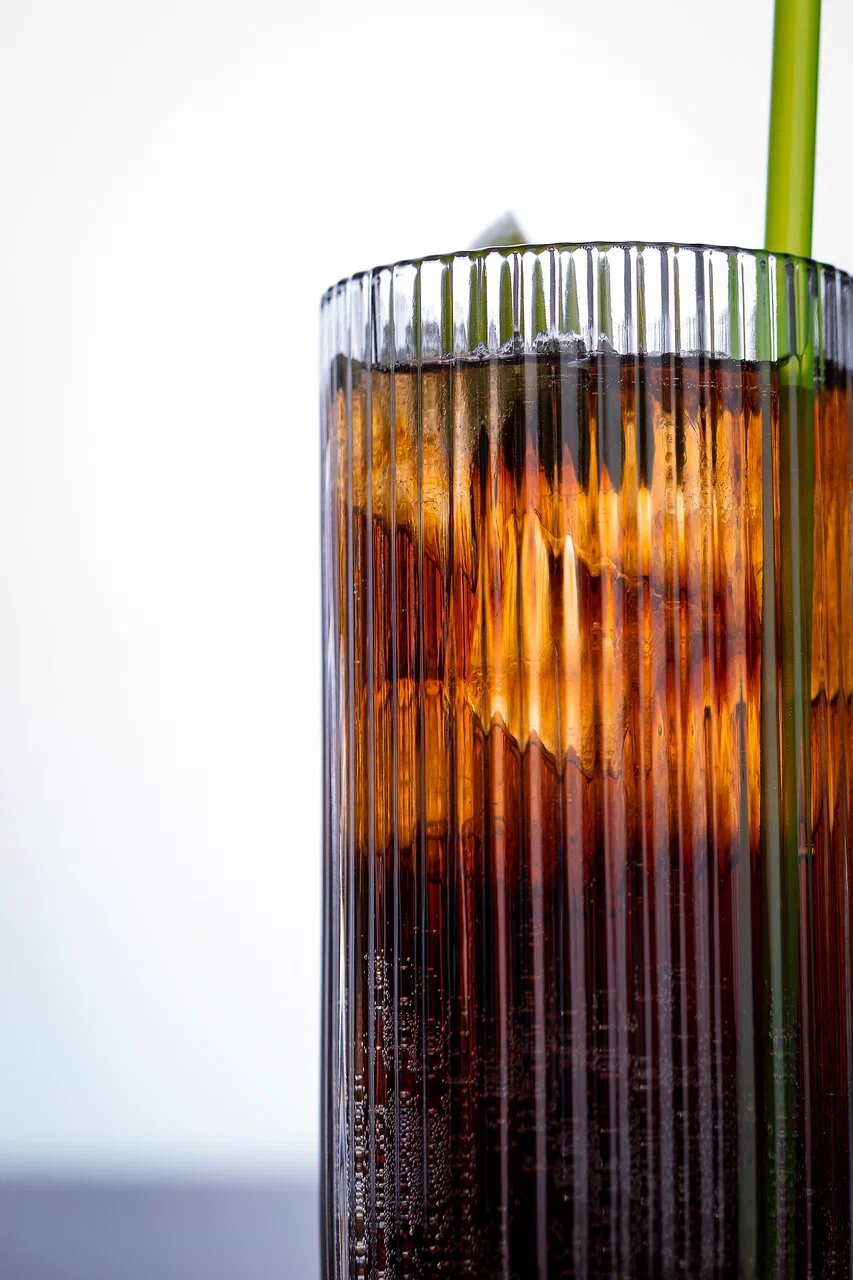 Набор бокалов "Хайбол Вертикаль", стекло, для воды и коктейлей, 370мл, 6шт