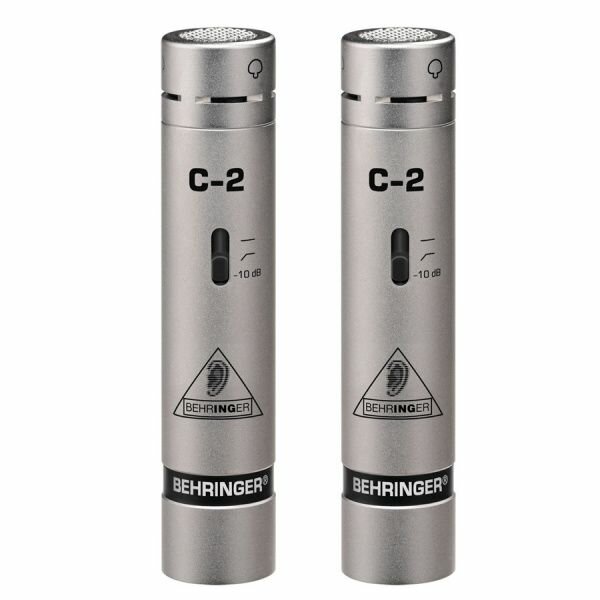 Behringer Микрофон инструментальный C-2, серебристый