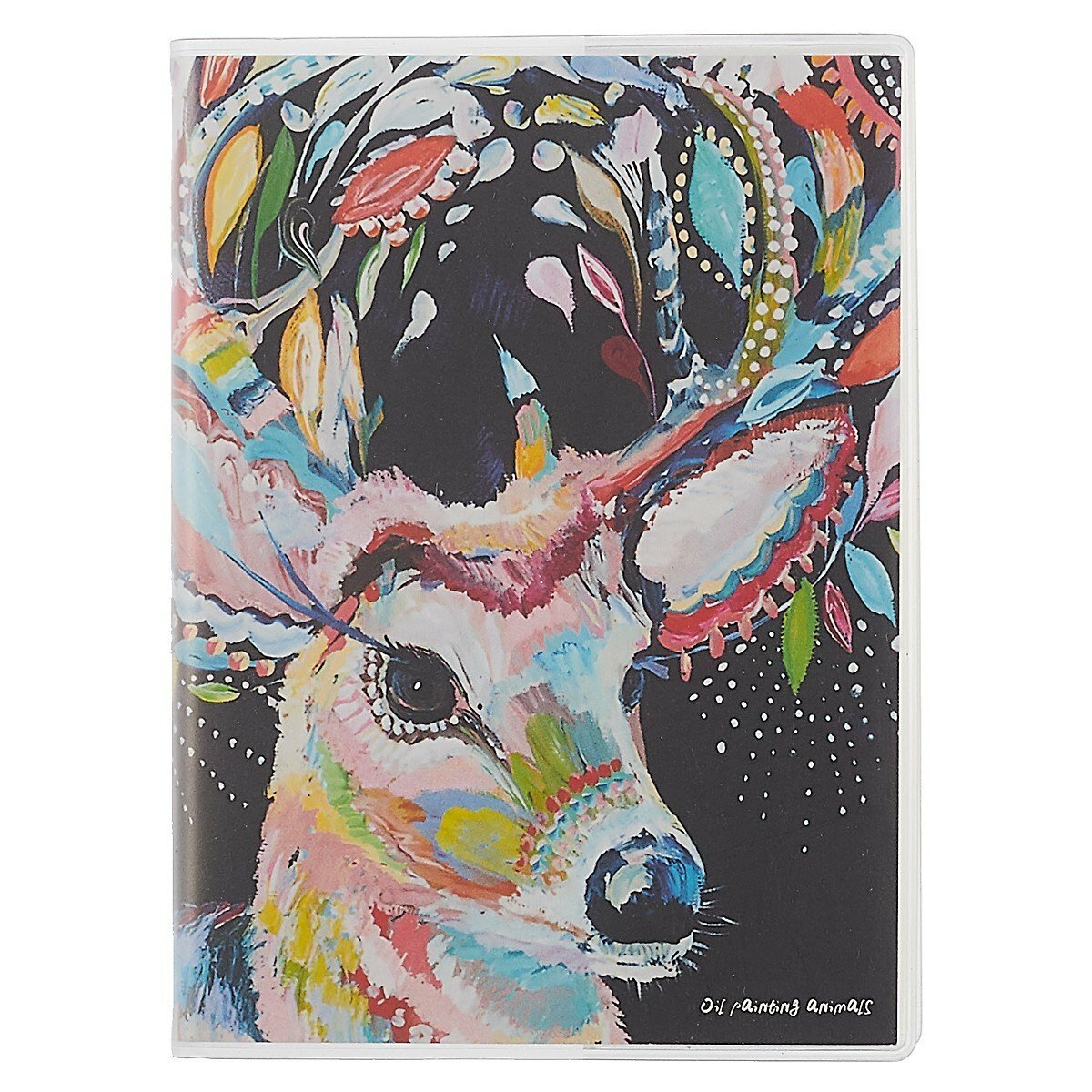 Ежедневник «Painting animal» А6, 96 листов в линейку, в ассортименте