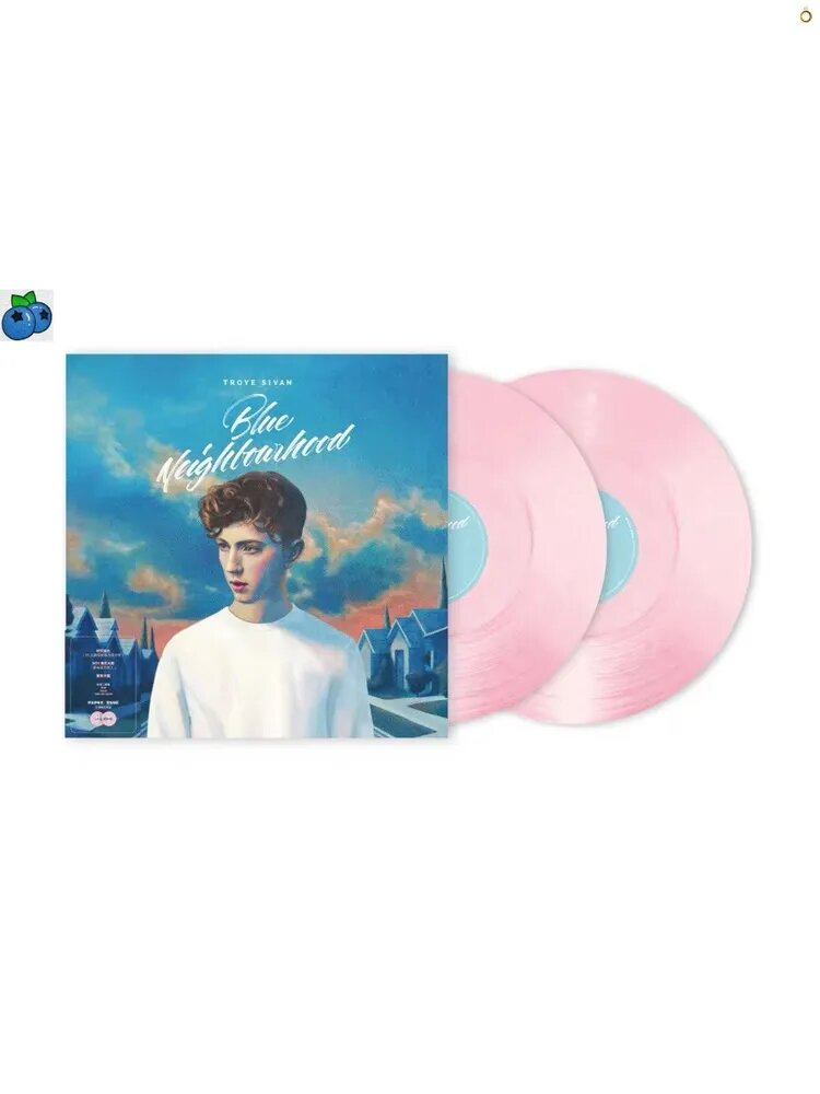 Troye Sivan Blue Neighbourhood (Розовый винил 2LP) в наличии. Эксклюзивное издание на розовом виниле.