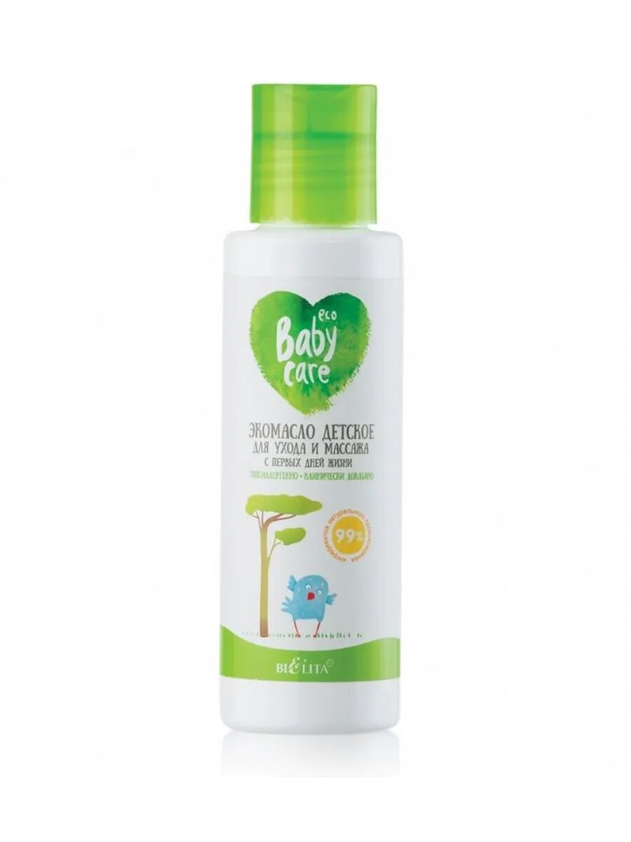 Belita Baby Carе Экомасло детское для ухода и массажа, c пер