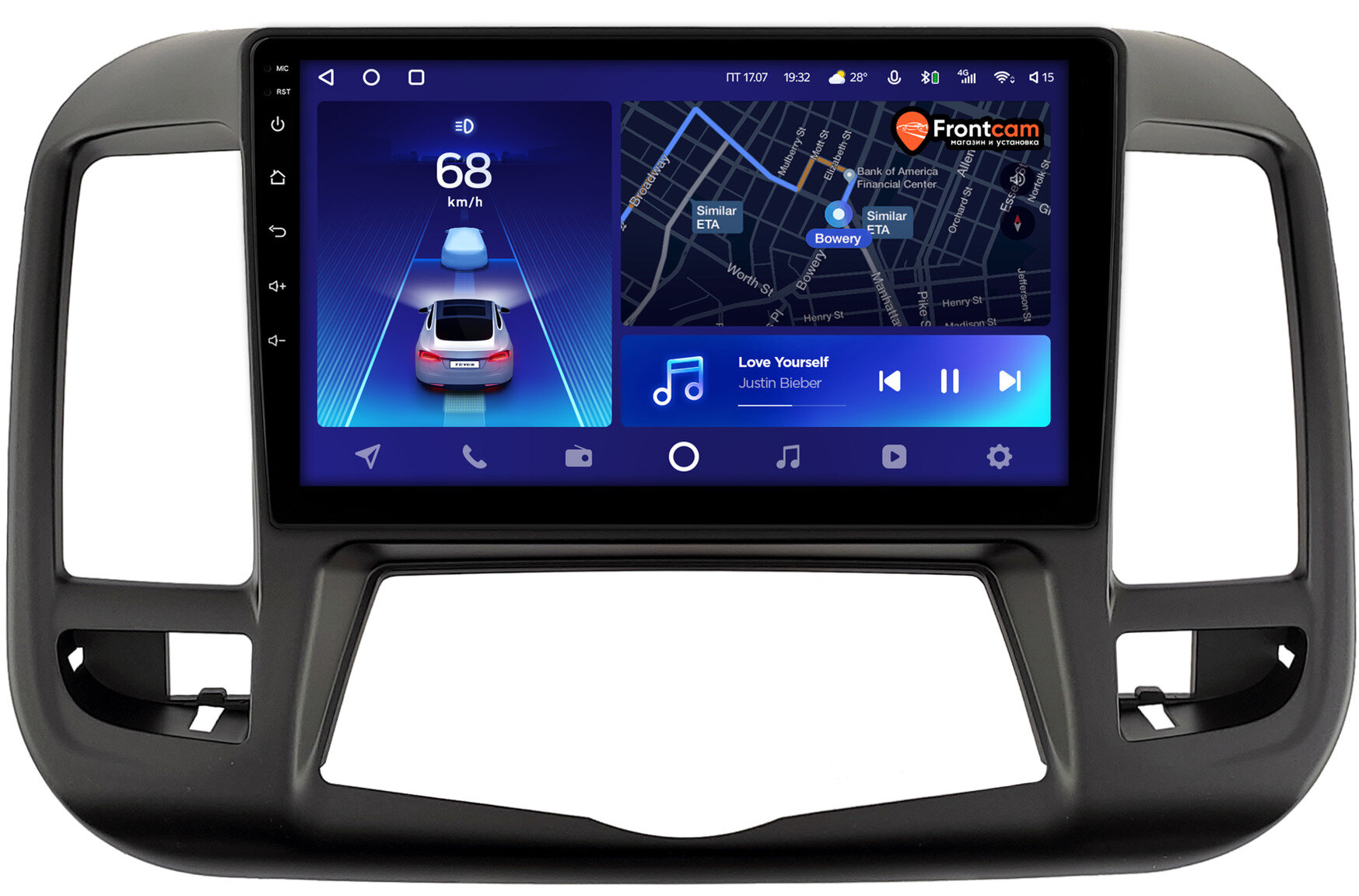 Штатная магнитола Teyes CC2 PLUS 6/128 9" RM-9-1442 Nissan Teana 2 (J32) 2008-2014 (авто с монитором) Android 10 (4G-SIM, DSP, QLed)