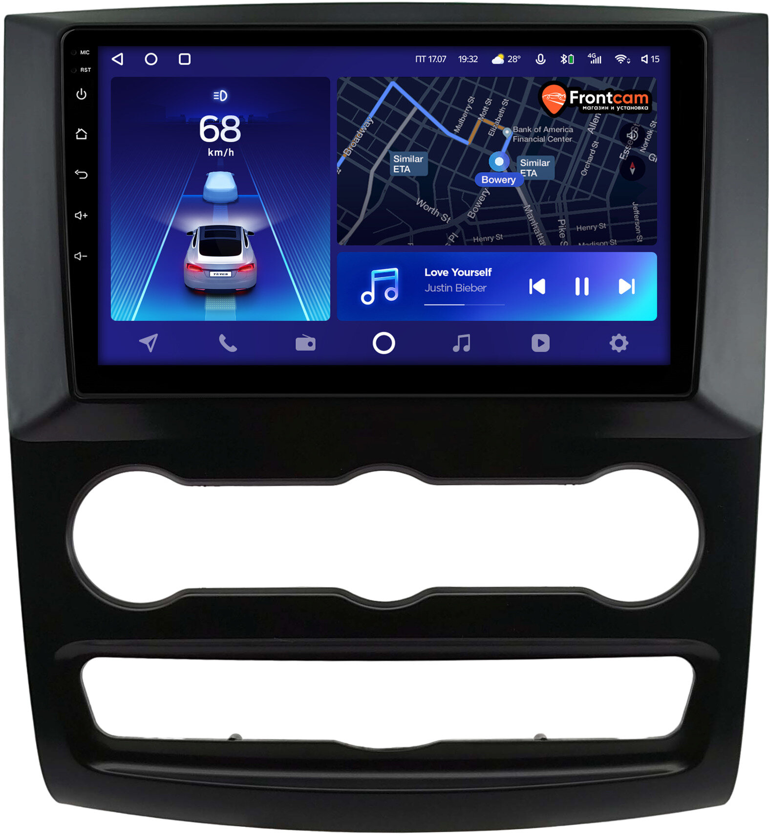 Штатная магнитола Mercedes-Benz Sprinter (w906) 2006-2018 Teyes CC2 PLUS 4/64 10" RM-10-0319 Android 10 (4G-SIM, DSP, QLed)