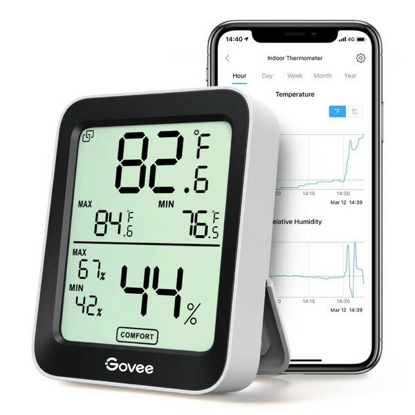 Умный гигрометр-термометр Govee Bluetooth Hygrometer Thermometer (H5075001)