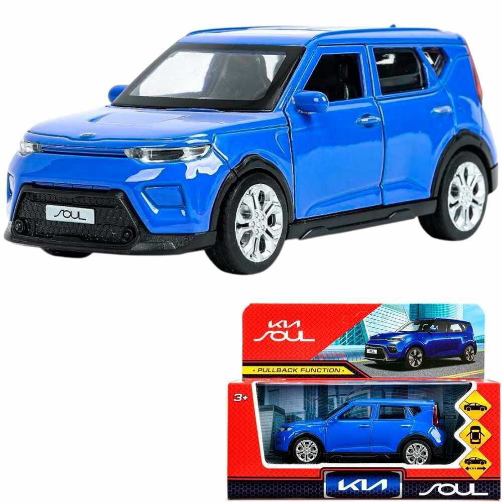 Машинка Технопарк Kia Soul, синий, 1:36, арт. SOUL-12-BU