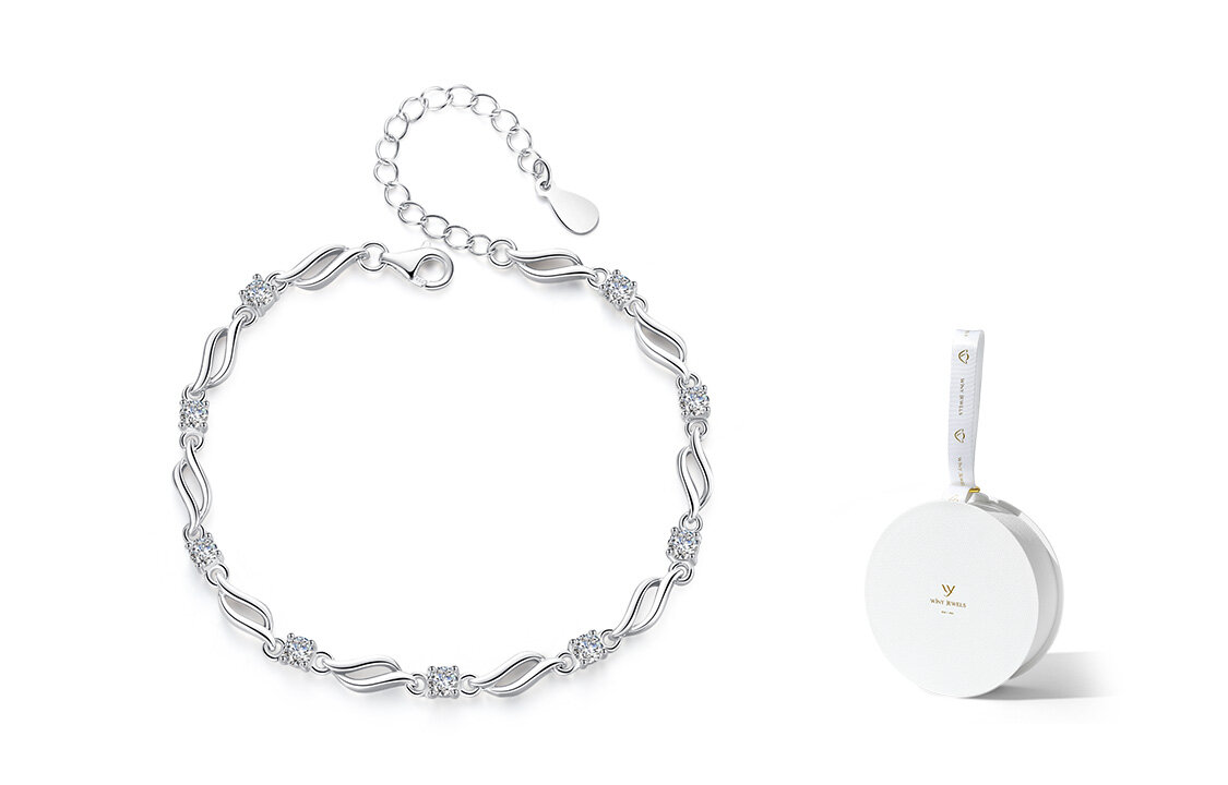 Браслет, Swarovski Zirconia