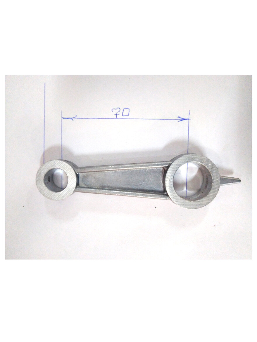 Шатун для компрессора вихрь КМП-210/10 (s/n LSD ~ )