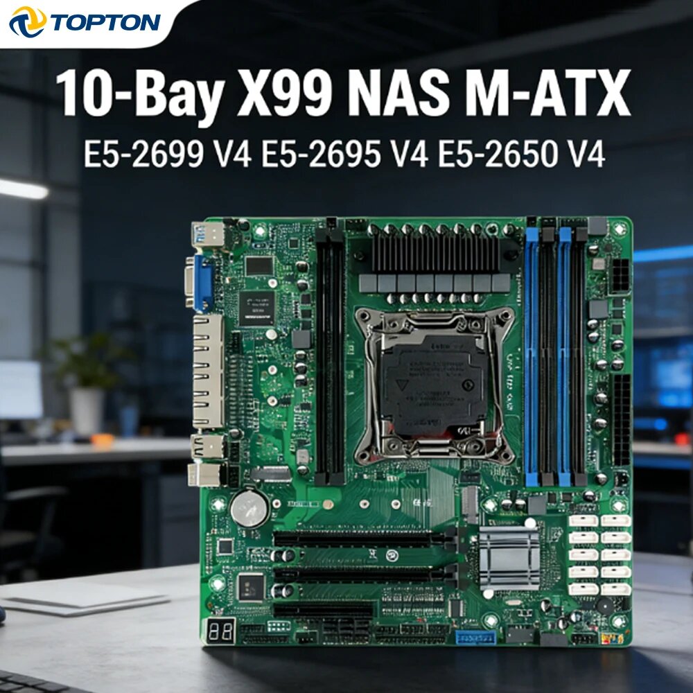 Материнская плата NAS X99 N27 E5-2699 V4