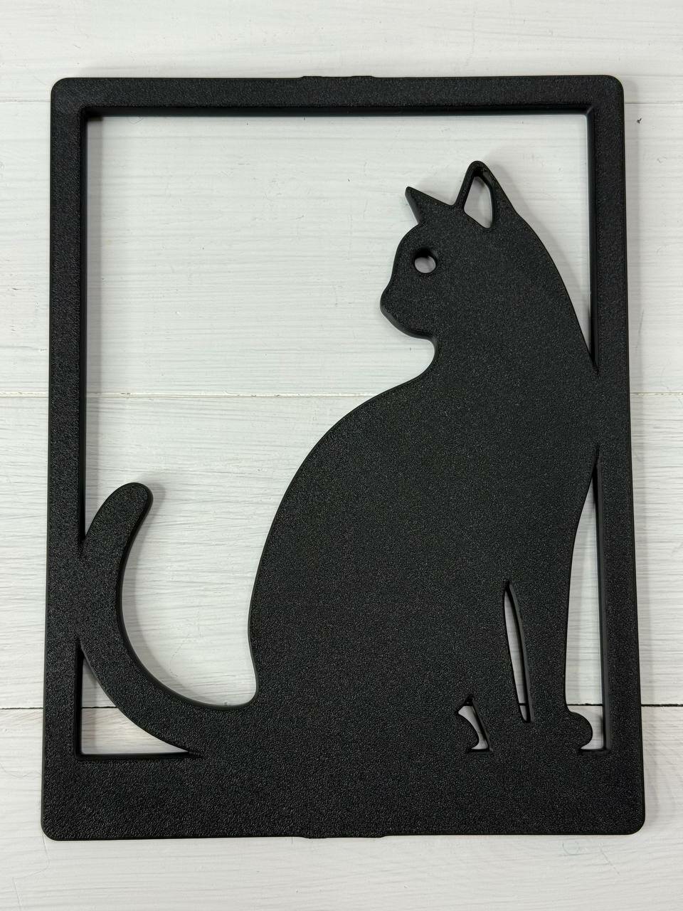 Картина объемная котик 3D интерьерная 24х15 см