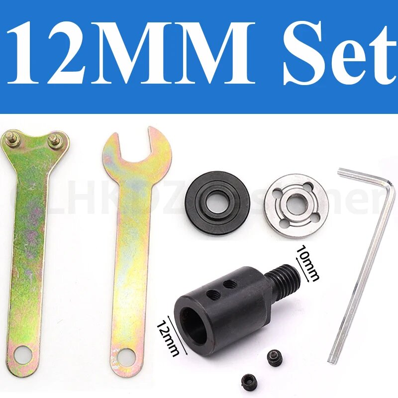 Соединительный вал пильного диска M10 5/6/8/10/12/14 мм 12mm Set