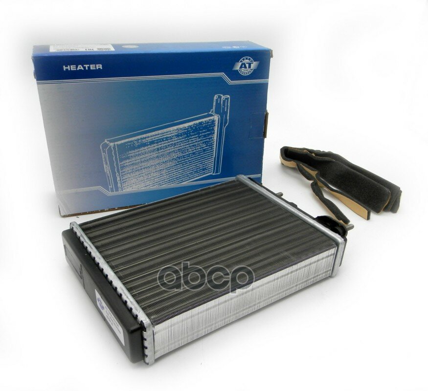 Радиатор отопителя_ВАЗ 2101/2102 82-, 2103/2106 87- Auto Technologies Group AT 1050-001RA Auto Technologies Group арт. AT 105.