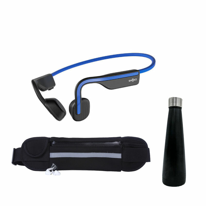 Костные наушники унисекс SHOKZ OpenMove S661 спортивные Bluetooth, беспроводные, серые