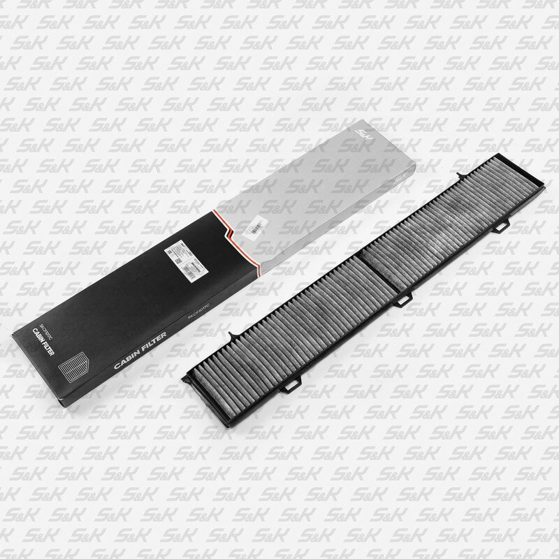 Фильтр салона угольный S&K SKCF1017C Bmw 1 E81-88 2003-2012, 3 E90-93 2005->, X1 E84 2009->