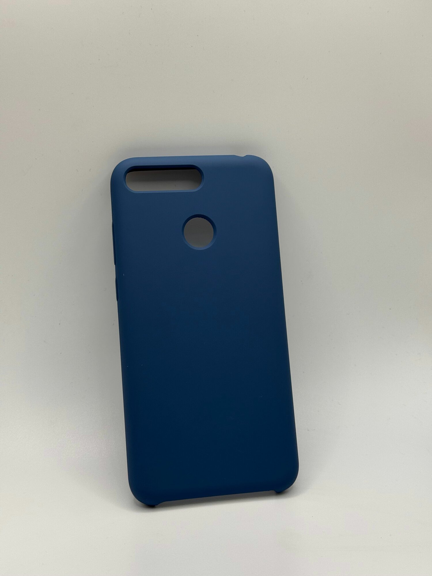 Чехол силиконовый faison для Honor 7A Pro синий