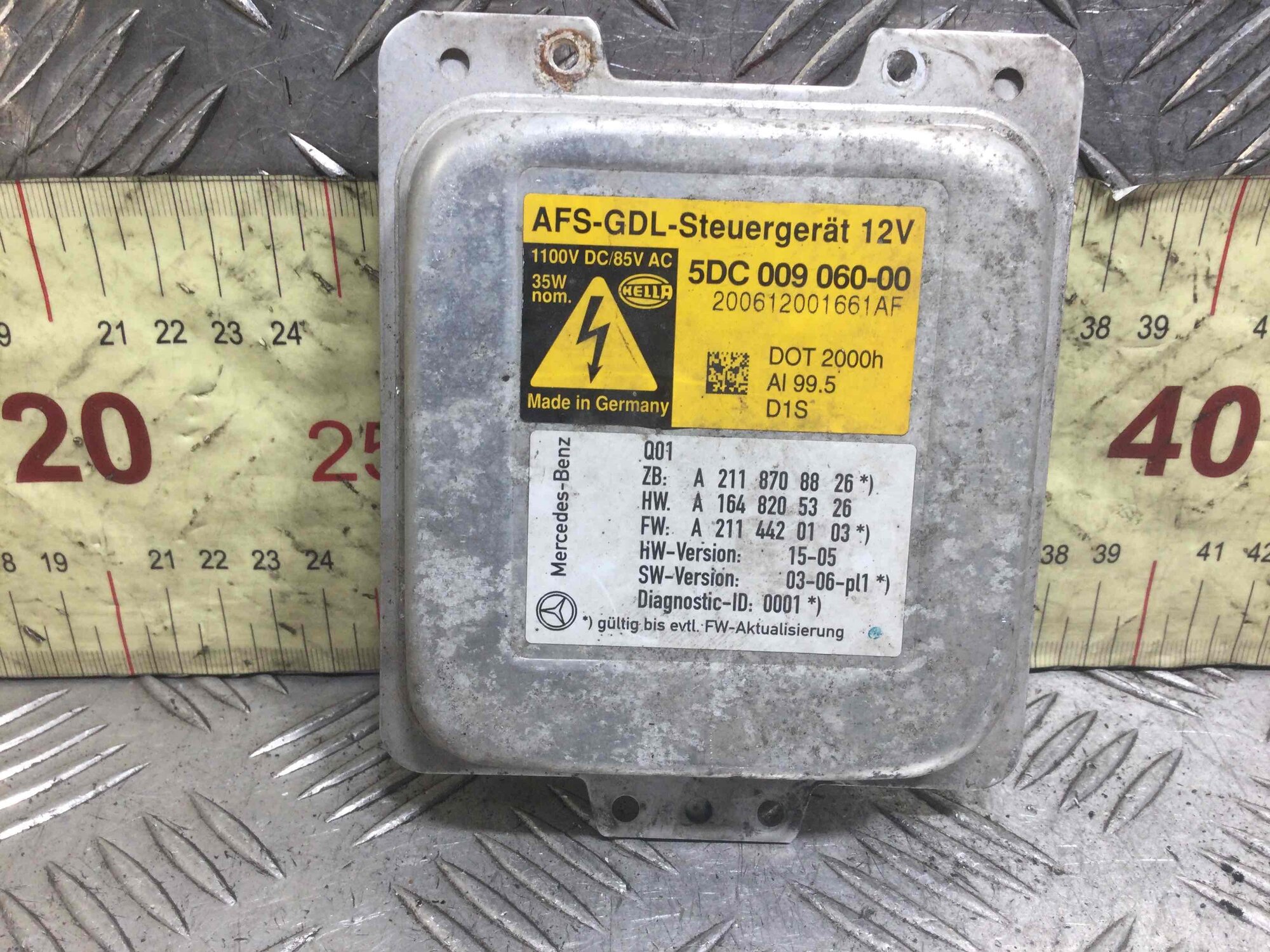 Б/У Блок розжига ксенона Mercedes E-klasse E-klasse (W211) 2002 - 2009 2008 г.