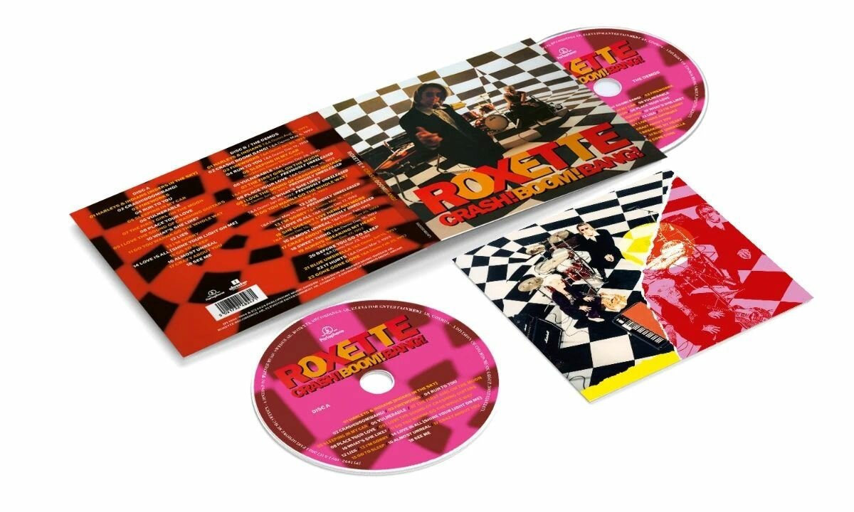 CD диск Roxette - Crash! Boom! Bang! (2CD) 2024, Digisleeve
