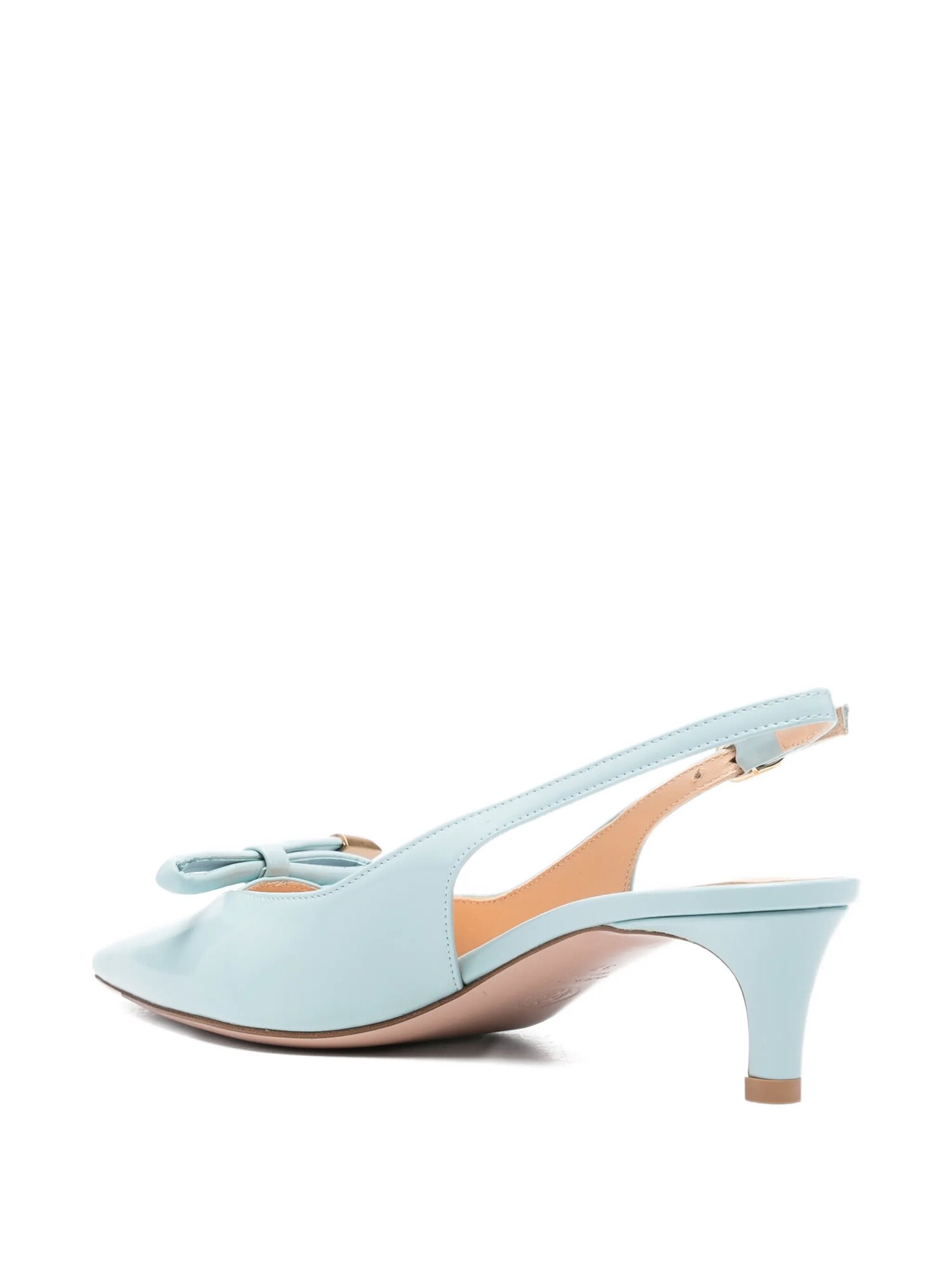 Туфли Roberto Festa Bow-detail pointed-toe pumps, размер 37.5, blue — фото 1