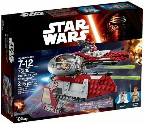 Конструктор Star Wars 75135 Перехватчик джедаев Оби-Вана Кеноби