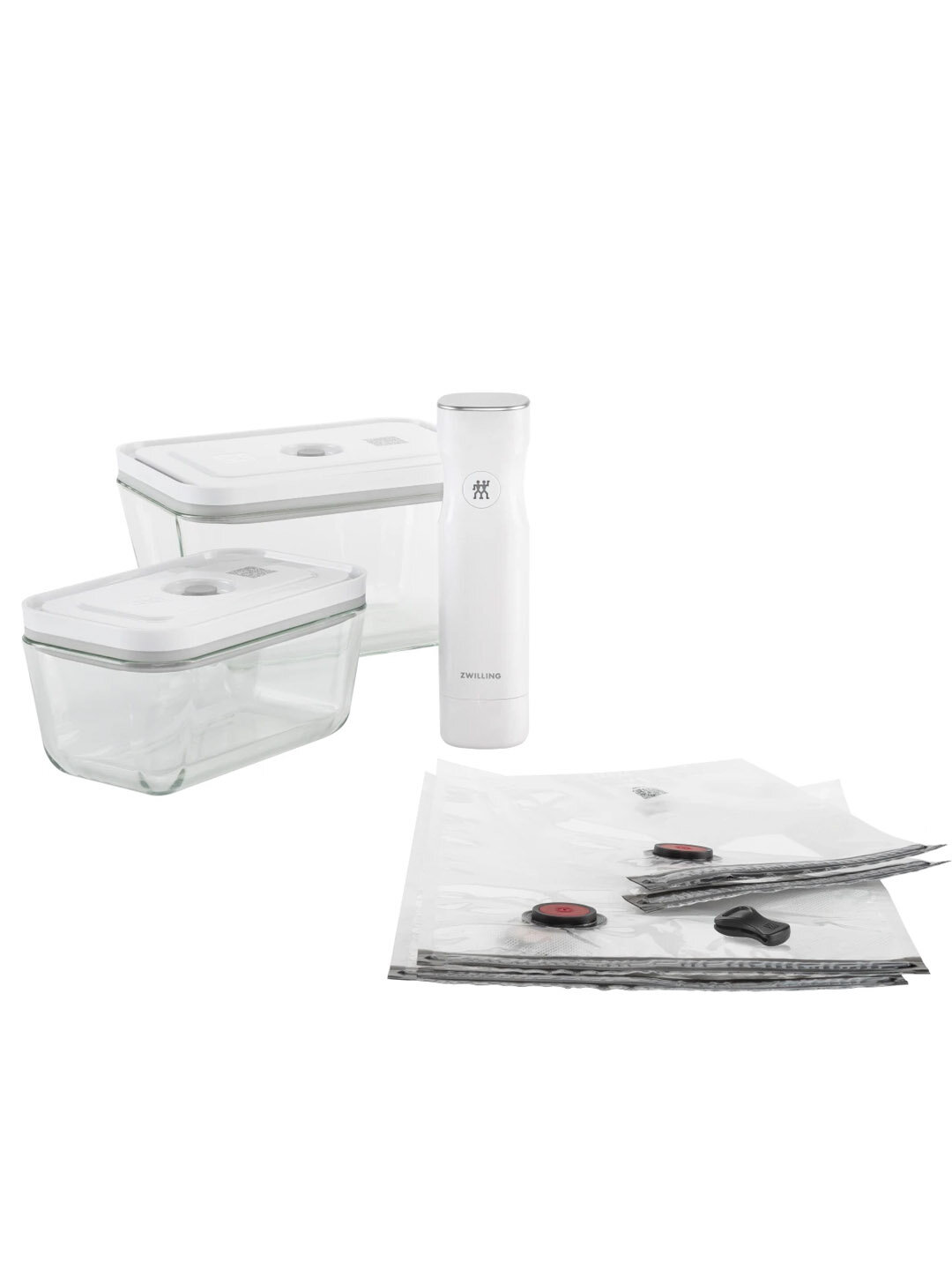 Набор для вакуумного хранения продуктов Zwilling Fresh&Save M/L, 7 пр